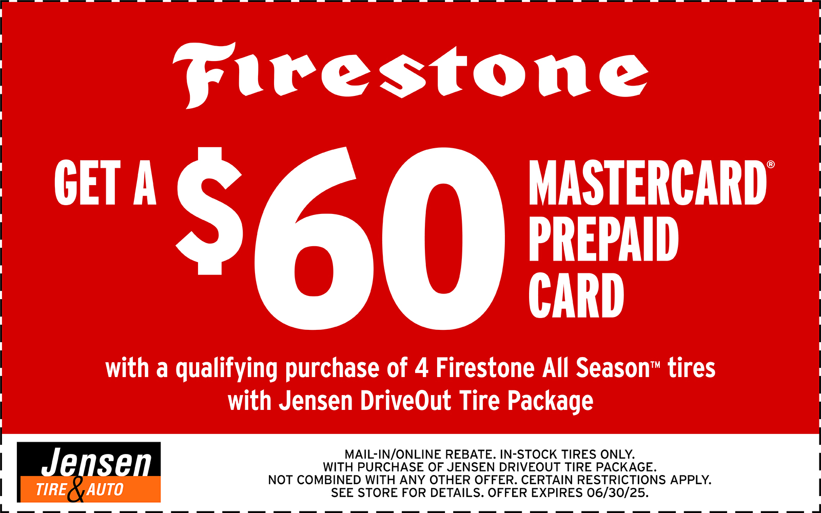 Tire & Auto Service Coupons | Jensen Tire & Auto Shop Omaha
