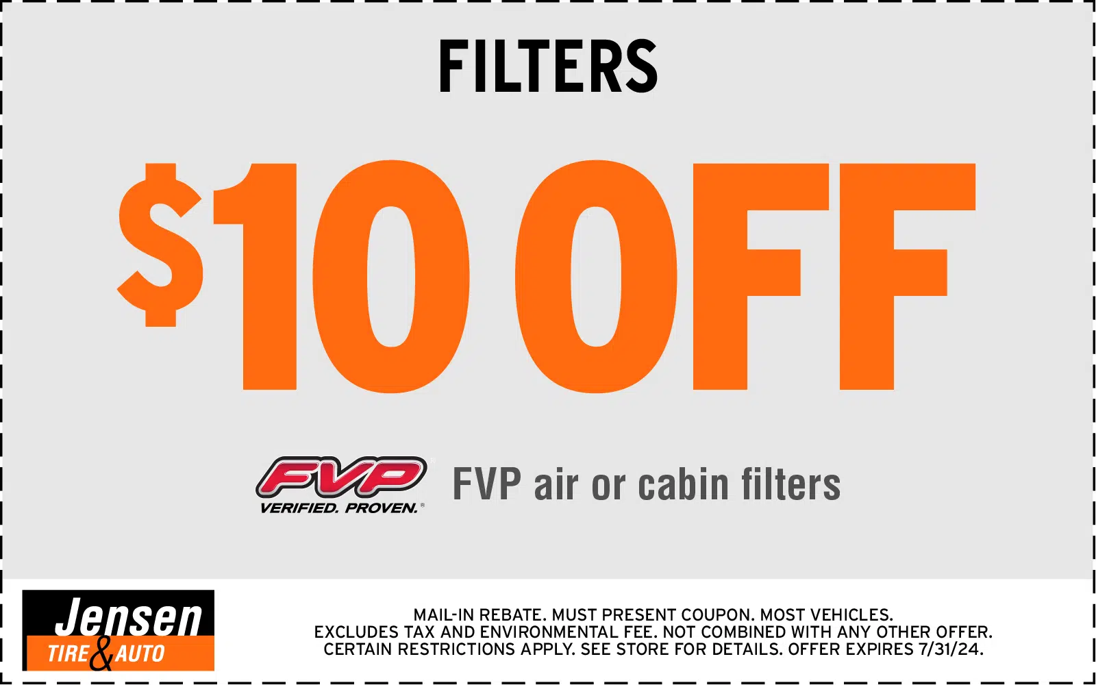 Tire & Auto Service Coupons | Jensen Tire & Auto Shop Omaha